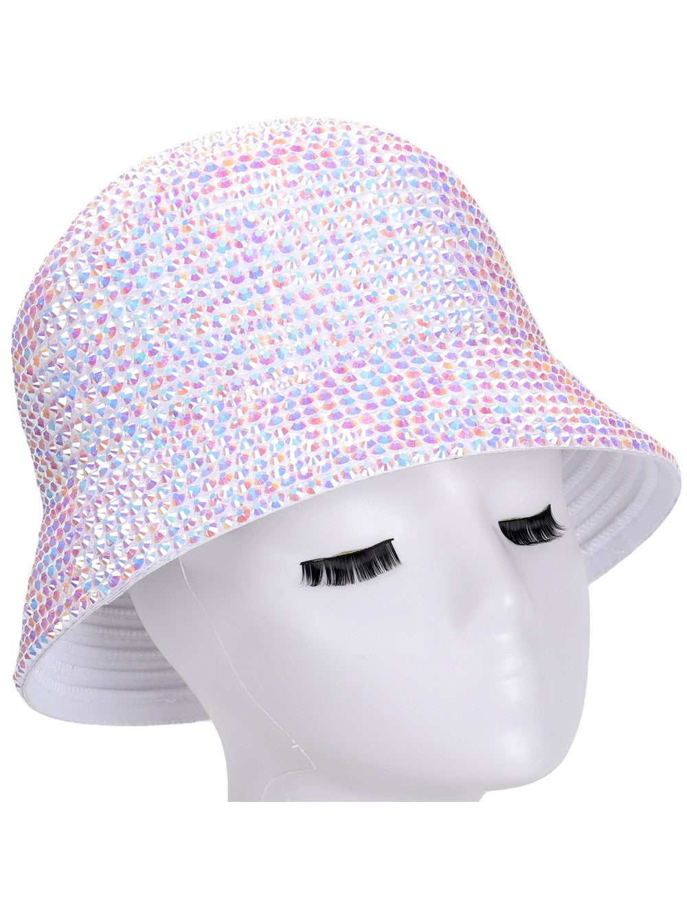 METALLIC STONED BUCKET HAT – Giovanna Apparel