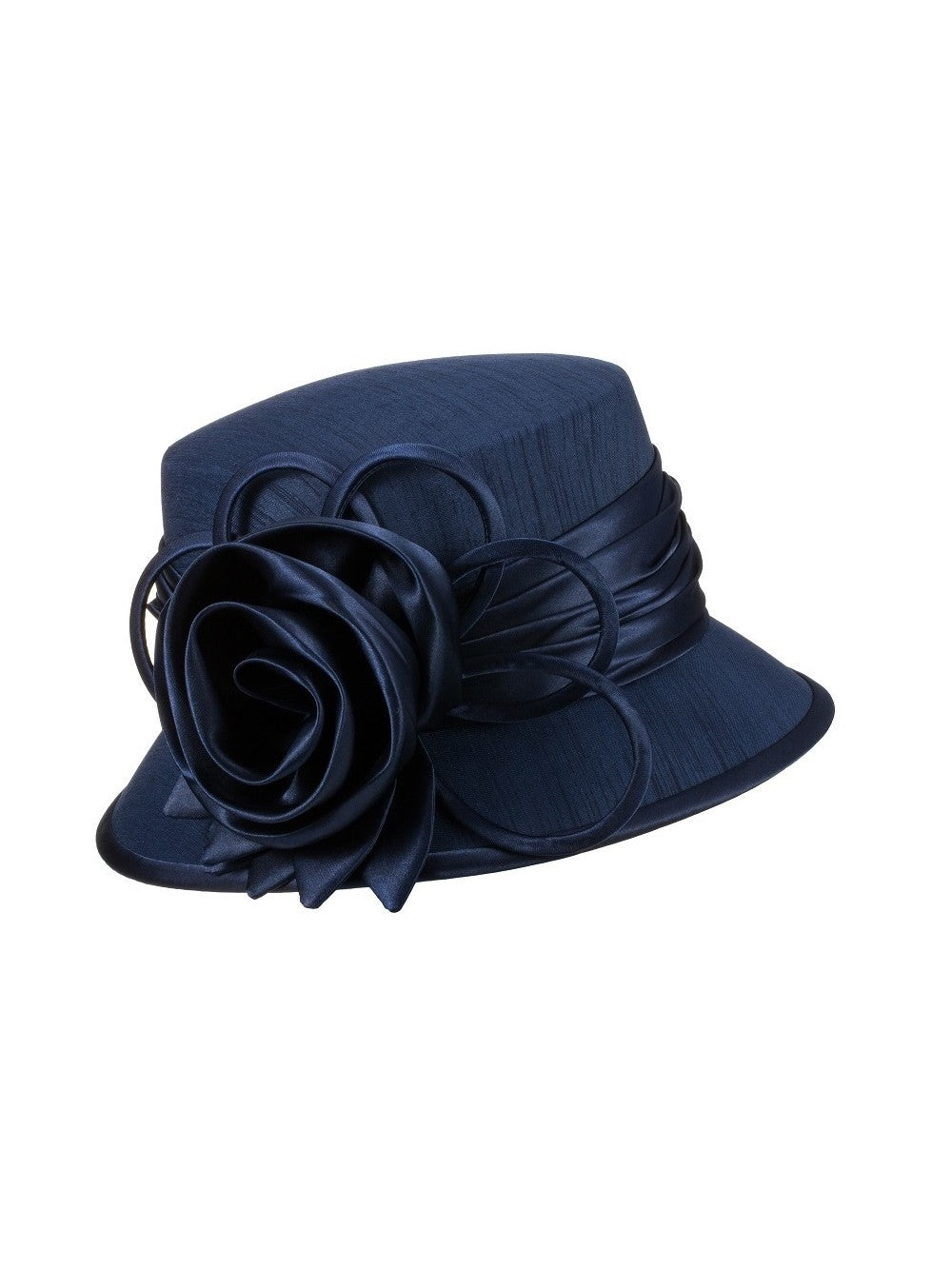 Small Brim w/ Ribbon Flower Basic Hat – Giovanna Apparel