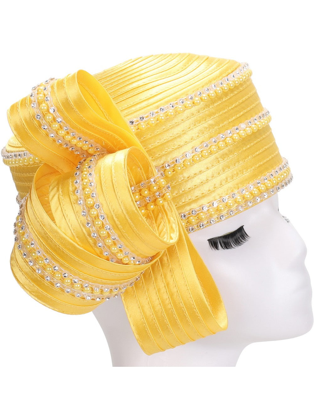 Stoned Pillbox Hat w/ Ovsz Bow – Giovanna Apparel